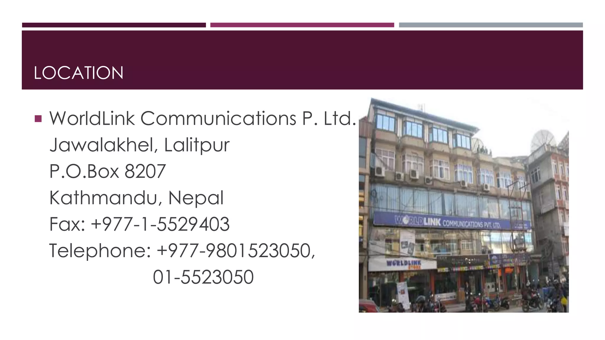 Business Environment Analysis (SWOT Analysis) of Worldlink ...
