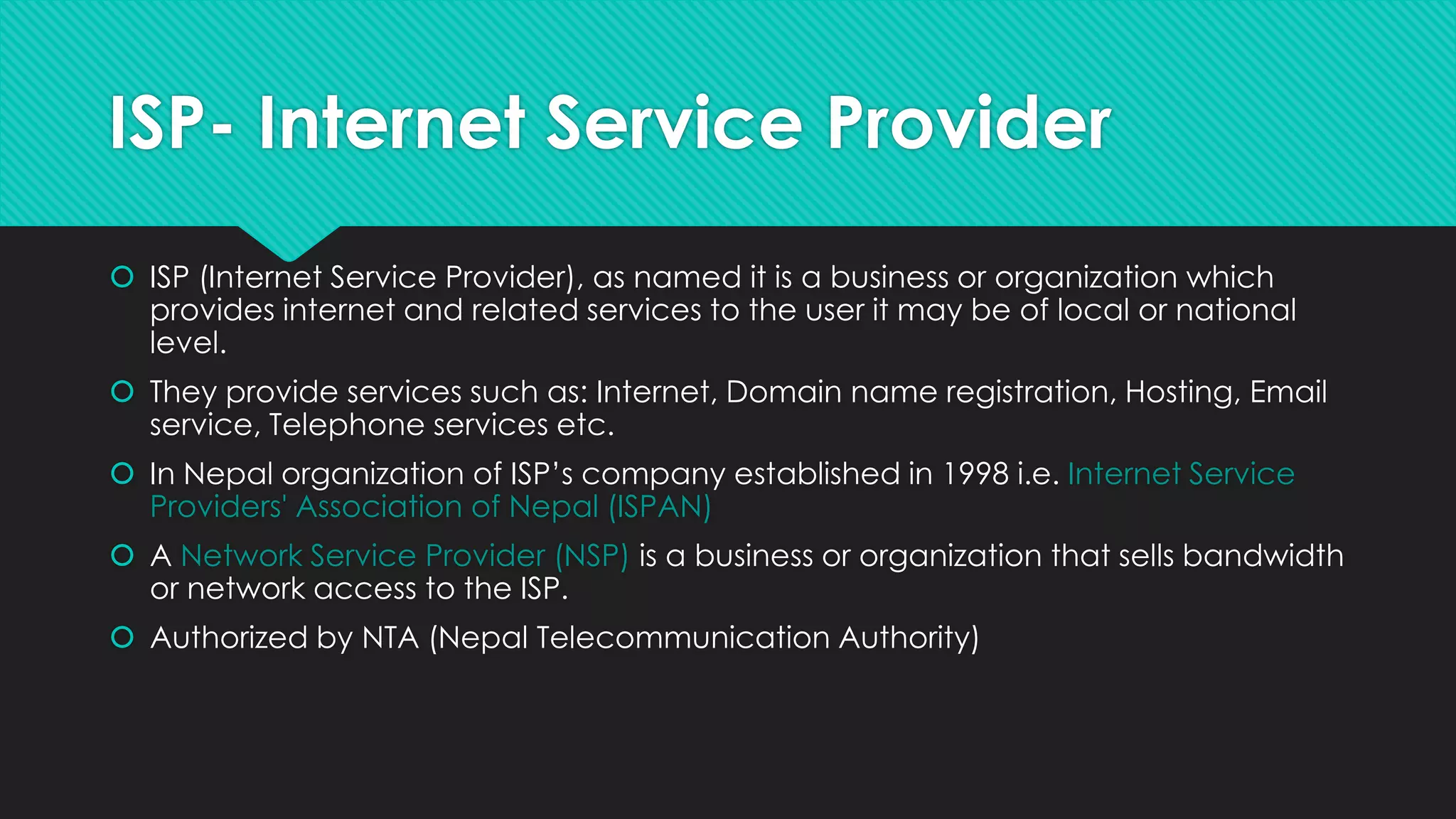 Isp in-nepal-ntc-services | PPTX