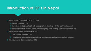 Isp in-nepal-ntc-services | PPTX