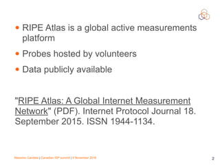 ISP summit - Toronto 2016 | PPT