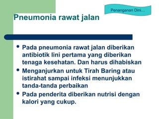 Power Point Edukasi Penyakit ISPA Pneumonia | PPTX