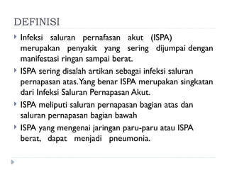 Power Point Edukasi Penyakit ISPA Pneumonia | PPTX