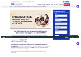 ISP Billing Software Streamline Billing and Complaint Management with ...