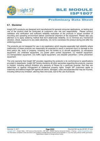 ISP1807 : Full BLE 5.0 | PDF