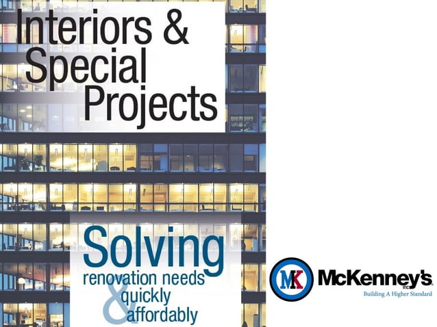 McKenney’s, Inc. Interiors & Special Projects - Your Single Source for ...