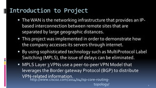 ISP core routing project | PPTX