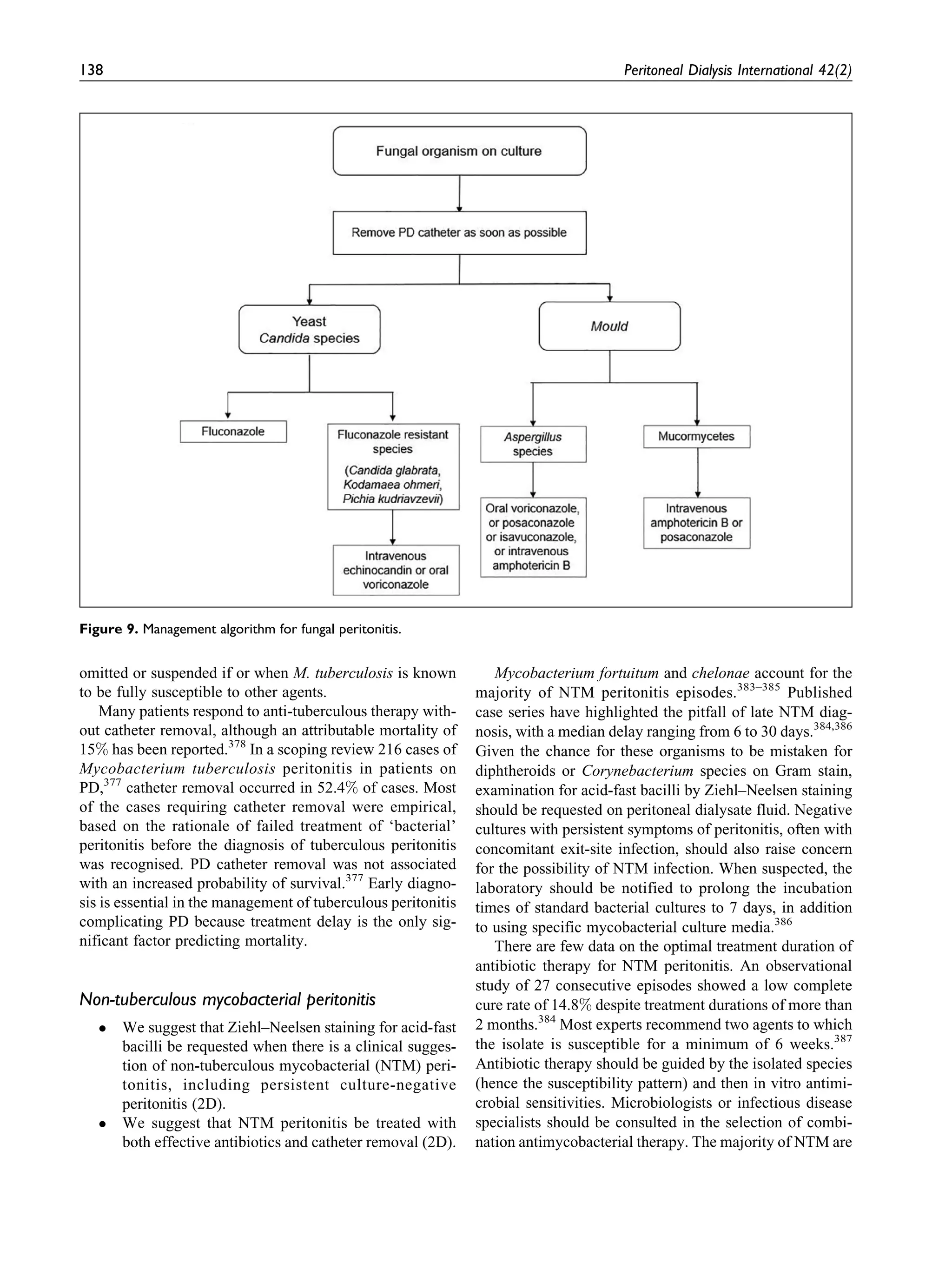 ISPD peritonitis guideline recommendations 2022 update on prevention ...