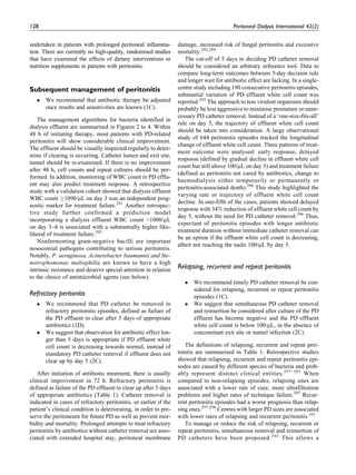 ISPD peritonitis guideline recommendations 2022 update on prevention ...