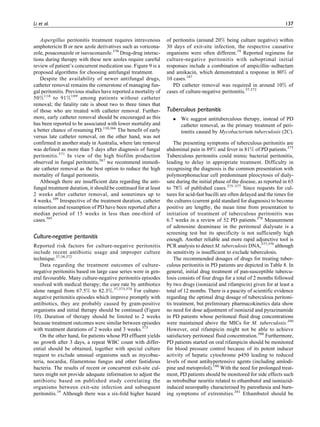 ISPD peritonitis guideline recommendations 2022 update on prevention ...