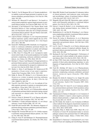 ISPD peritonitis guideline recommendations 2022 update on prevention ...