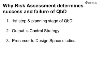 First Step in QbD - How to Get it Right | PPT