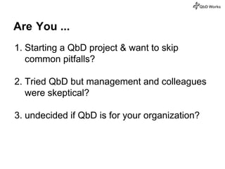 First Step in QbD - How to Get it Right | PPT