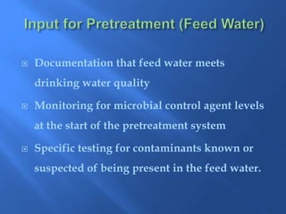 ISPE baseline guide Water system | PPTX