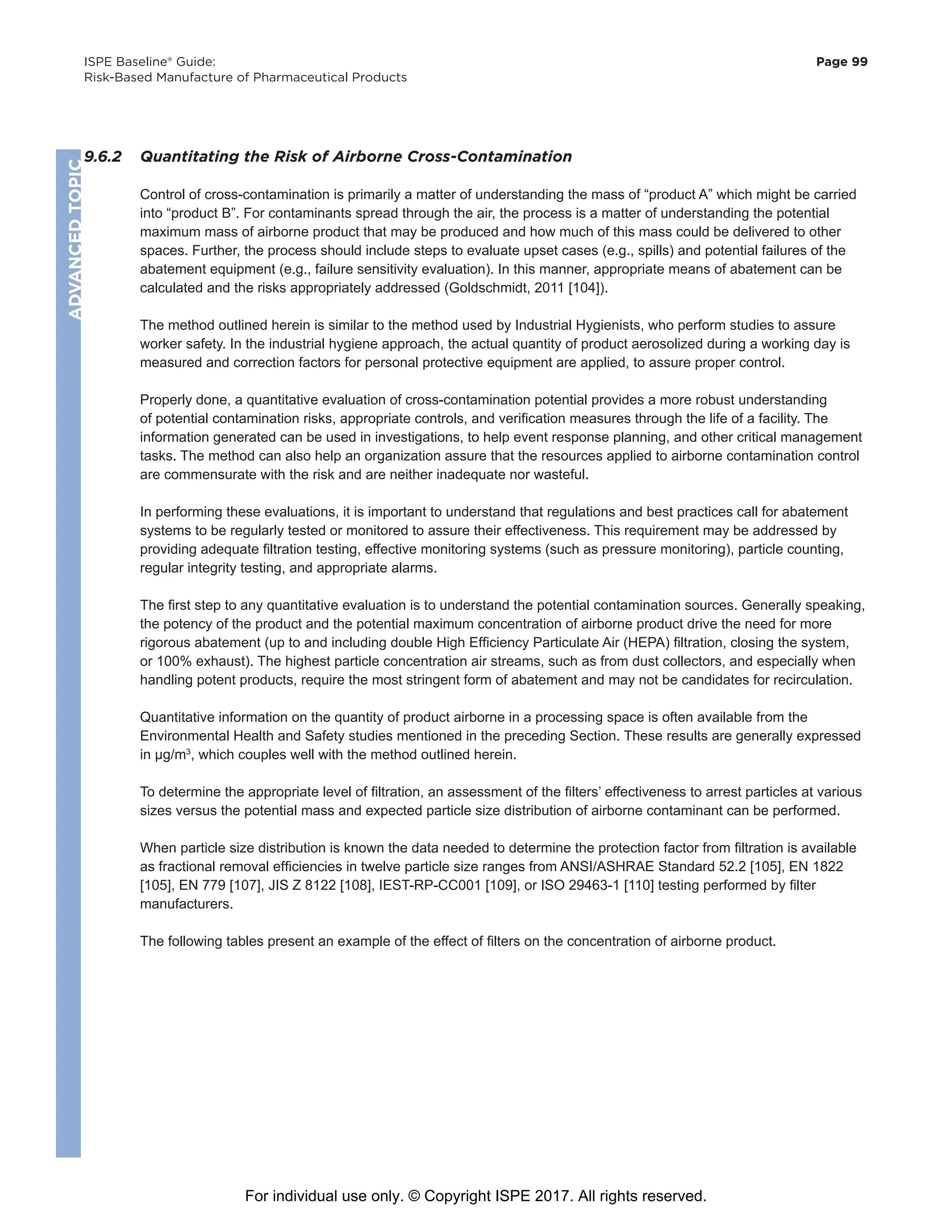 ISPE Baseline PEG Volumen 7 Risk-Based Manufacture Pharmaceutical ...