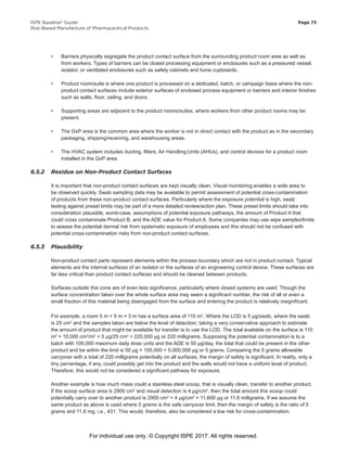 ISPE Baseline PEG Volumen 7 Risk-Based Manufacture Pharmaceutical ...