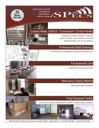 Control Panel manufacturing | PDF