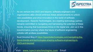Navigating the Future: Trends and Technologies Shaping Software ...