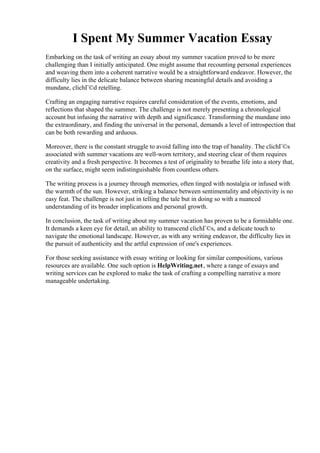 I Spent My Summer Vacation Essay.pdf
