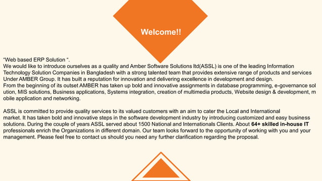 Isp erp proposal | PDF