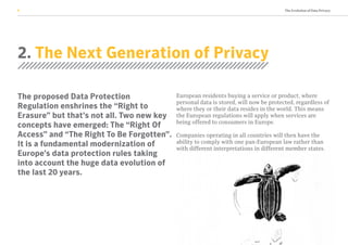 The Evolution of Data Privacy: 3 things you didn’t know | PDF