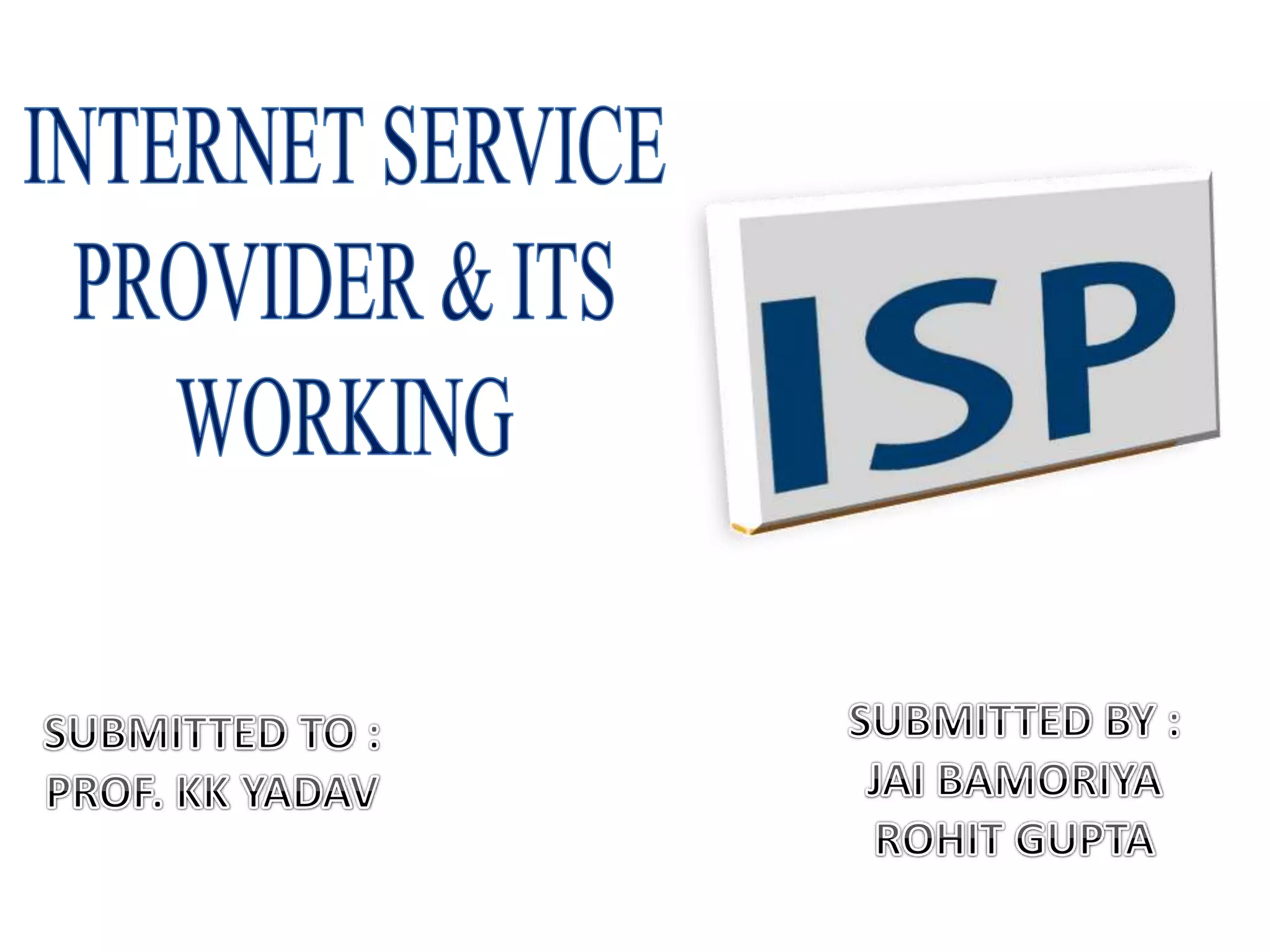 Isp final presentation | PPTX