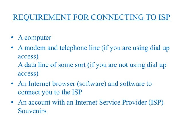 Isp final presentation | PPTX | Internet Service Providers | Home Utilities