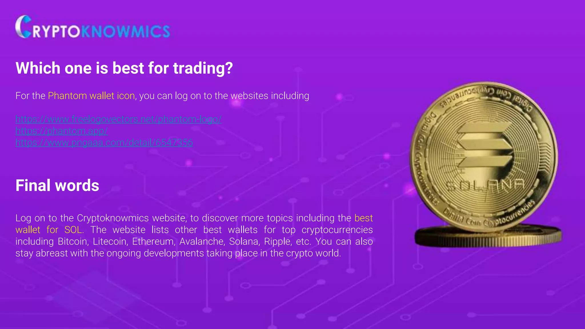 Is Phantom wallet the best for storing SOL coins_.pptx | Internet ...