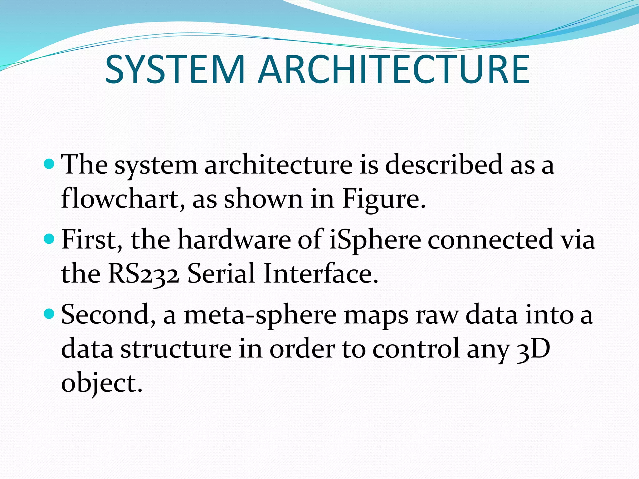 iSphere - Device for 3D graphic modeling (CAD) | PPTX