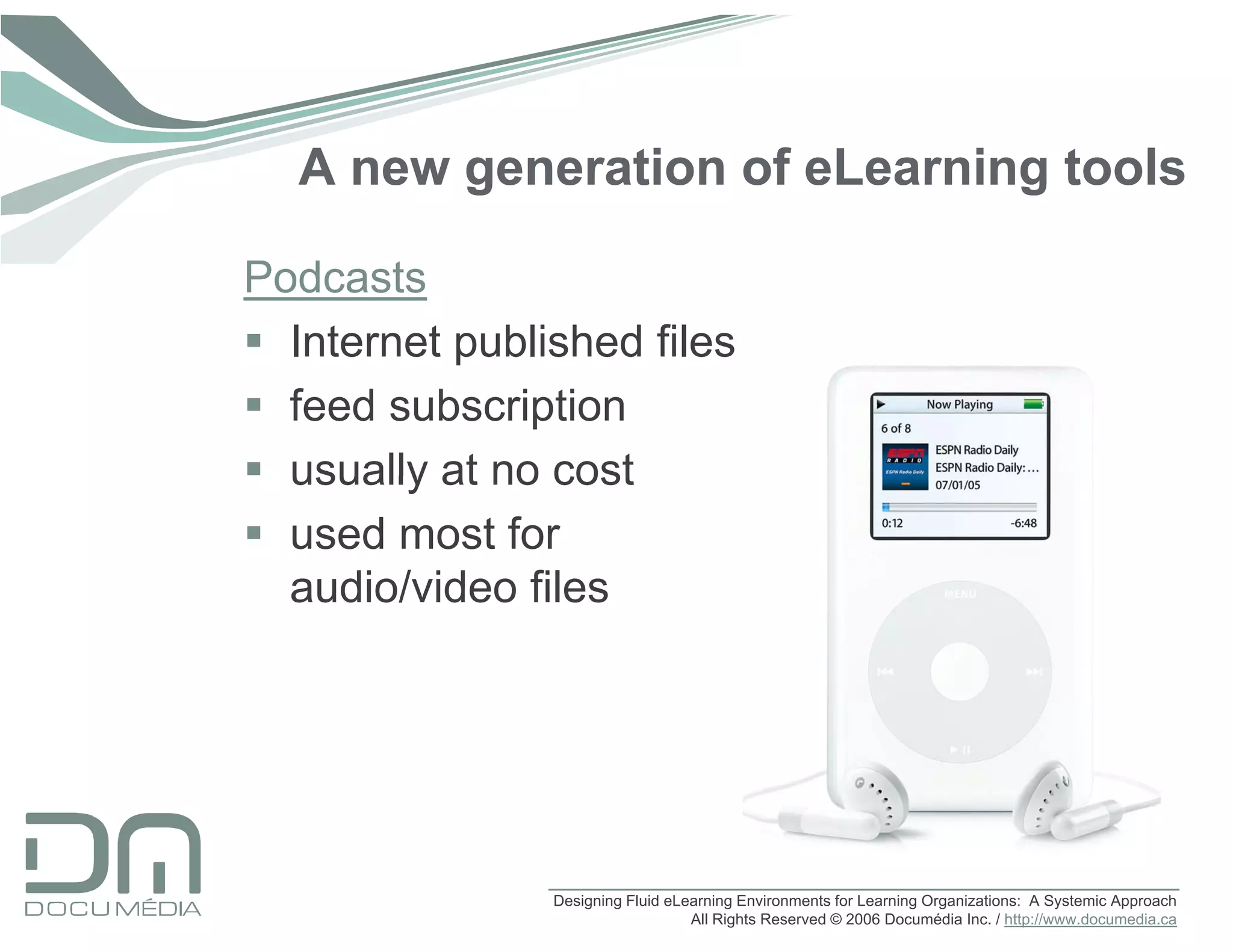 Designing eLearning Environments for Learning Organizations | PPT