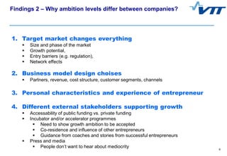 Growth ambitions of entrepreneurial innovators | PPT