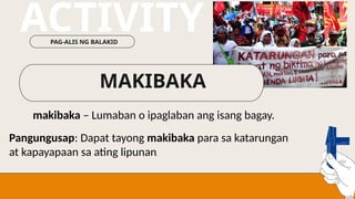 NAPATUTUNAYAN NA NAGPAPAUNLAD NG PAGKATAO ANG ISPIRITWALIDAD. (ESP6PD ...