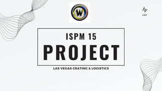 ISPM 15 Heat Treated Wood Stamps and why your shipping must have one | PDF