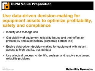Industry Standard Solution for Plant Maintenance (ISPM) | PPTX