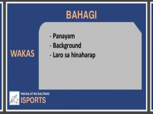 How to Write Sports o Balita | PPTX