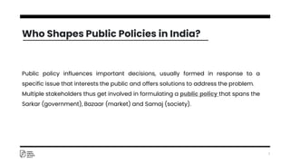 WHY STUDY PUBLIC POLICY? WHAT MAKES IT IMPORTANT NOW MORE THAN EVER? | PPTX