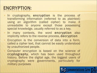 Information Security | PPT | Internet | Computing