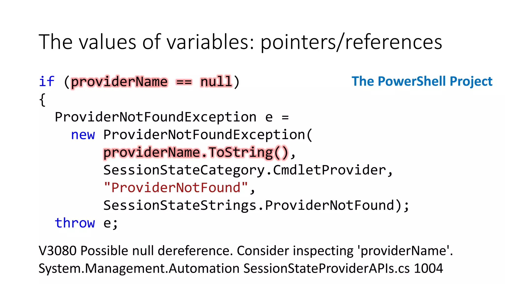 The operation principles of PVS-Studio static code analyzer | PPT