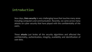 Comparative Analysis of Encryption Algorithm | PPTX