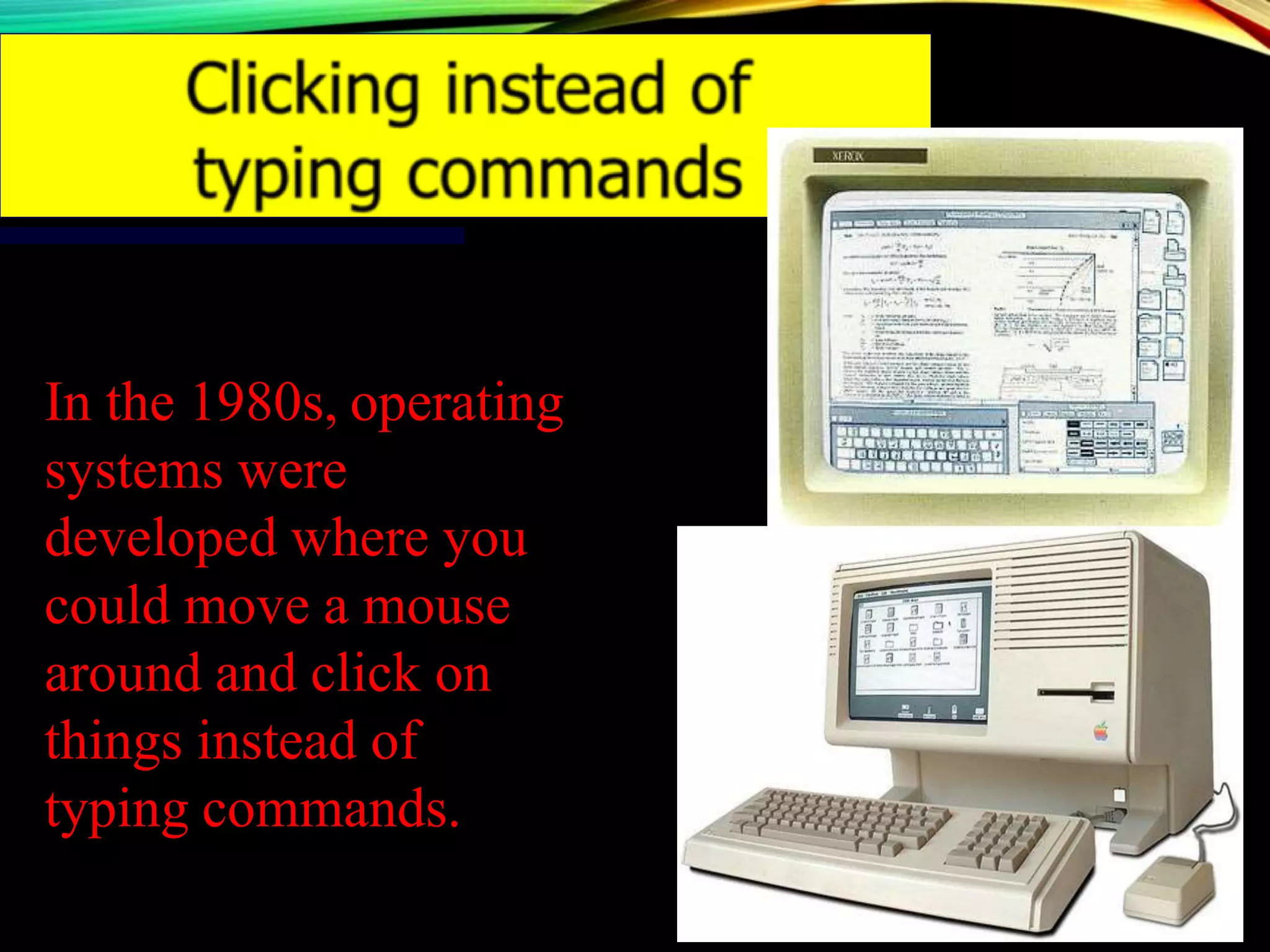 history and development of operating systems | PPT