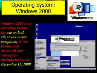 history and development of operating systems | PPT