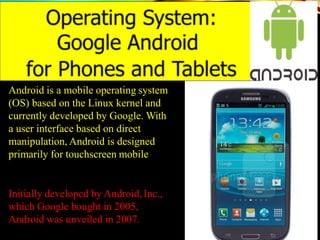 history and development of operating systems | PPT