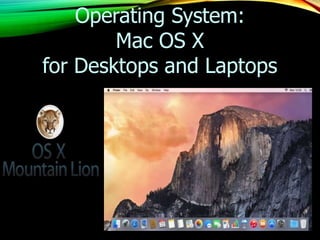 history and development of operating systems | PPT