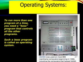 history and development of operating systems | PPT