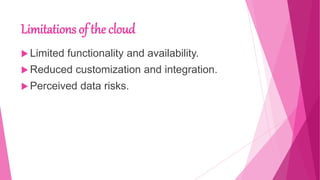 Cloud based ERP implementation | PPTX