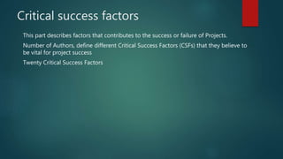 Is project failure | PPTX