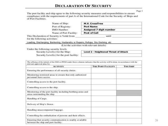 A Short Note on ISPS Code | PDF | Information and Network Security | Computing