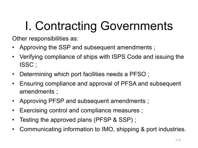 A Short Note on ISPS Code | PDF | Information and Network Security | Computing