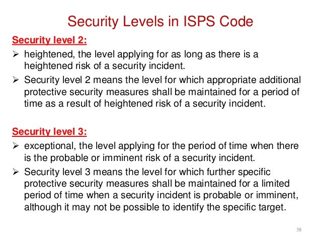 A Short Note On Isps Code