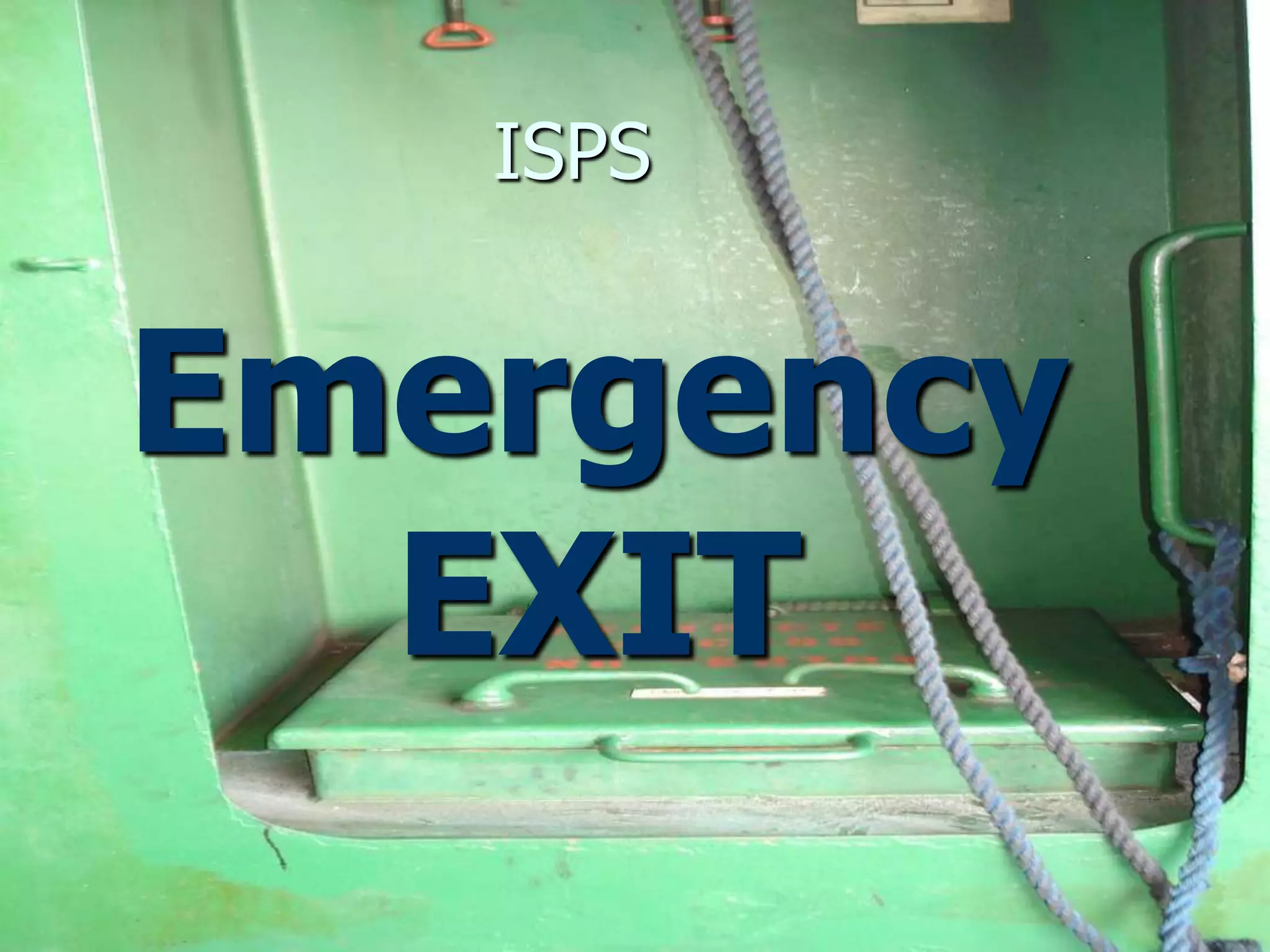 ISPS: Security Awareness Training / Designated Security Duty | PPT