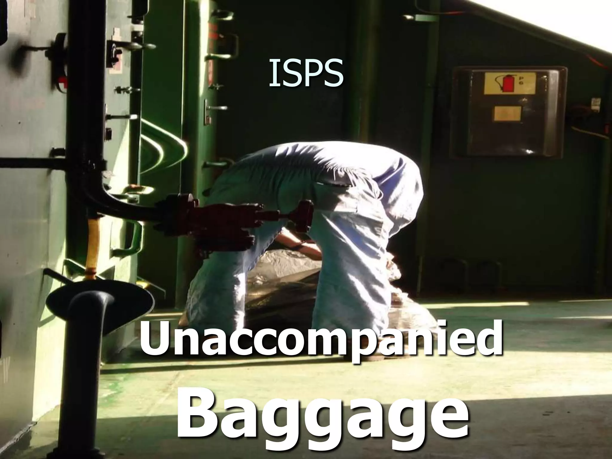 ISPS: Security Awareness Training / Designated Security Duty | PPT